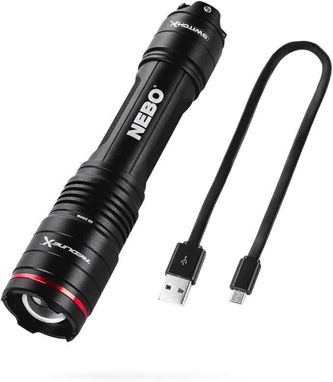 NEBO Redline-X Rechargeable Waterproof Flashlight – K.C. Bobcat