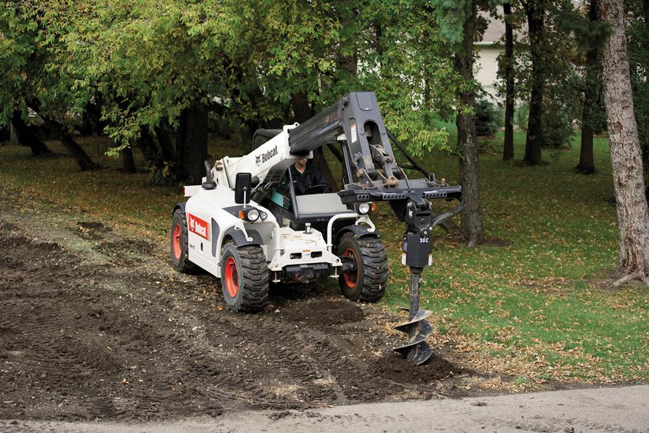 AUGER POST HOLE DIGGER MODEL 10 P N 6808799 K.C. Bobcat