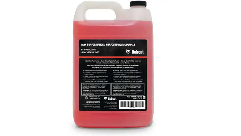 WARM CLIMATE HYDRAULIC/HYDROSTATIC OIL 1 GALLON, P/N 7486192 – K.C. Bobcat