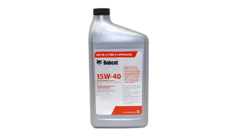 ENGINE OIL (15W40) 1 QUART, P/N 7354881 – K.C. Bobcat