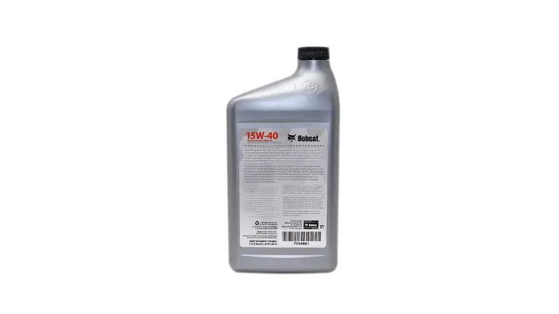 ENGINE OIL (15W40) 1 QUART, P/N 7354881 – K.C. Bobcat